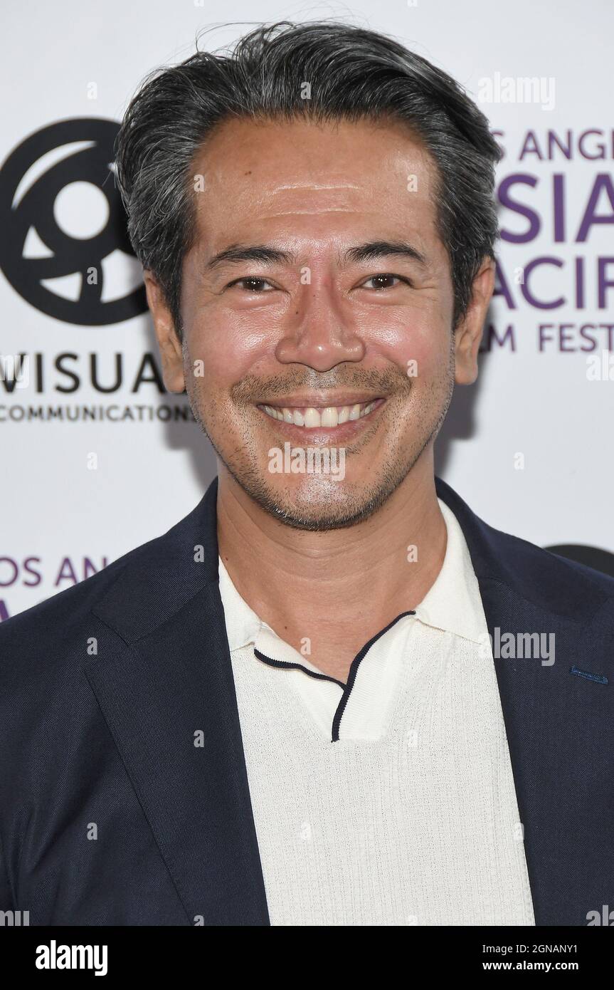 Jake Macapagal arrives at the 2021 Los Angeles Asian Pacific Film ...