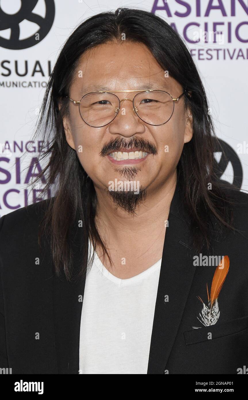 Tuan Lee arrives at the 2021 Los Angeles Asian Pacific Film Festival - Opening Night of MANZANAR ...