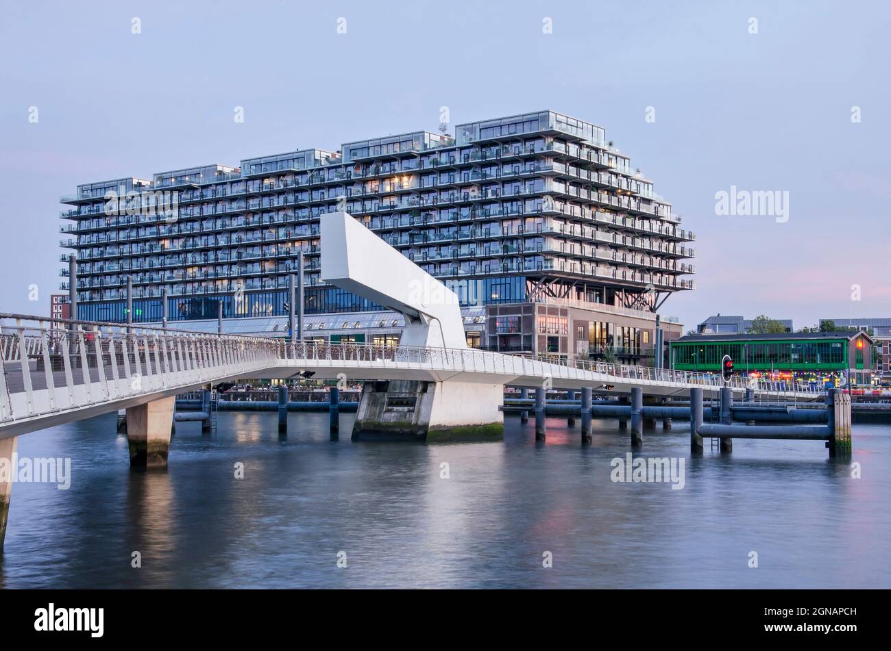 Rotterdam, The Netherlands, September 21, 2021: the renovated Fenix1 ...