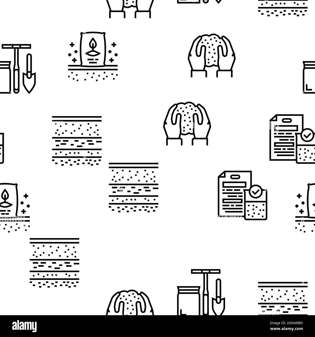 Soil testing Stock Vector Images - Alamy