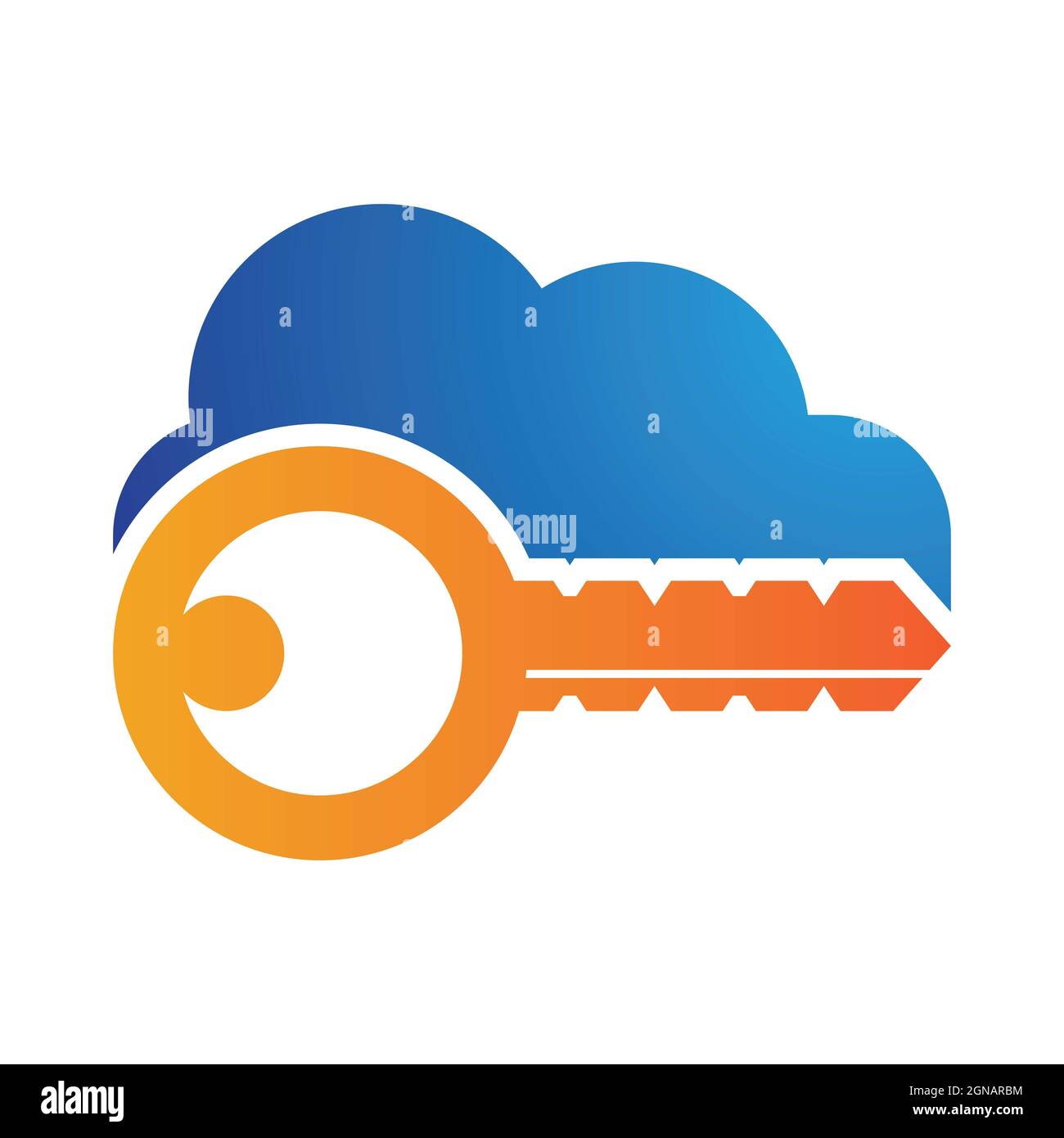 Key logo template vector icon design Stock Photo - Alamy