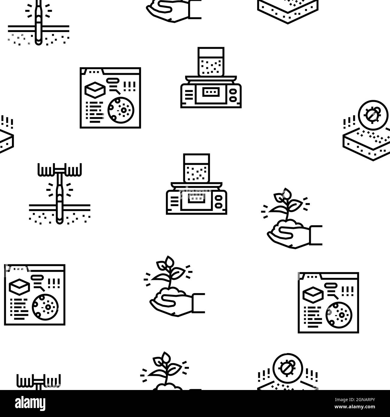Soil ph concept Stock Vector Images - Alamy