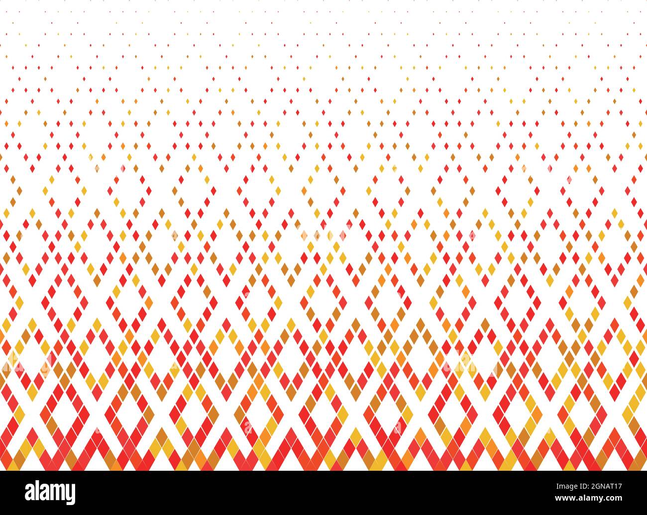 Halftone vector background.Filled with colored diamonds .Long fade out ...