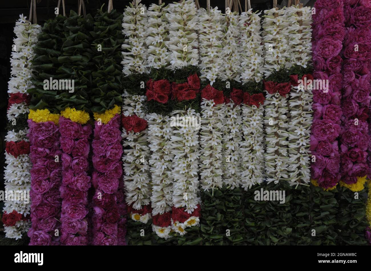 Garlands and flowers are essential offerings in South Indian Hindu ...