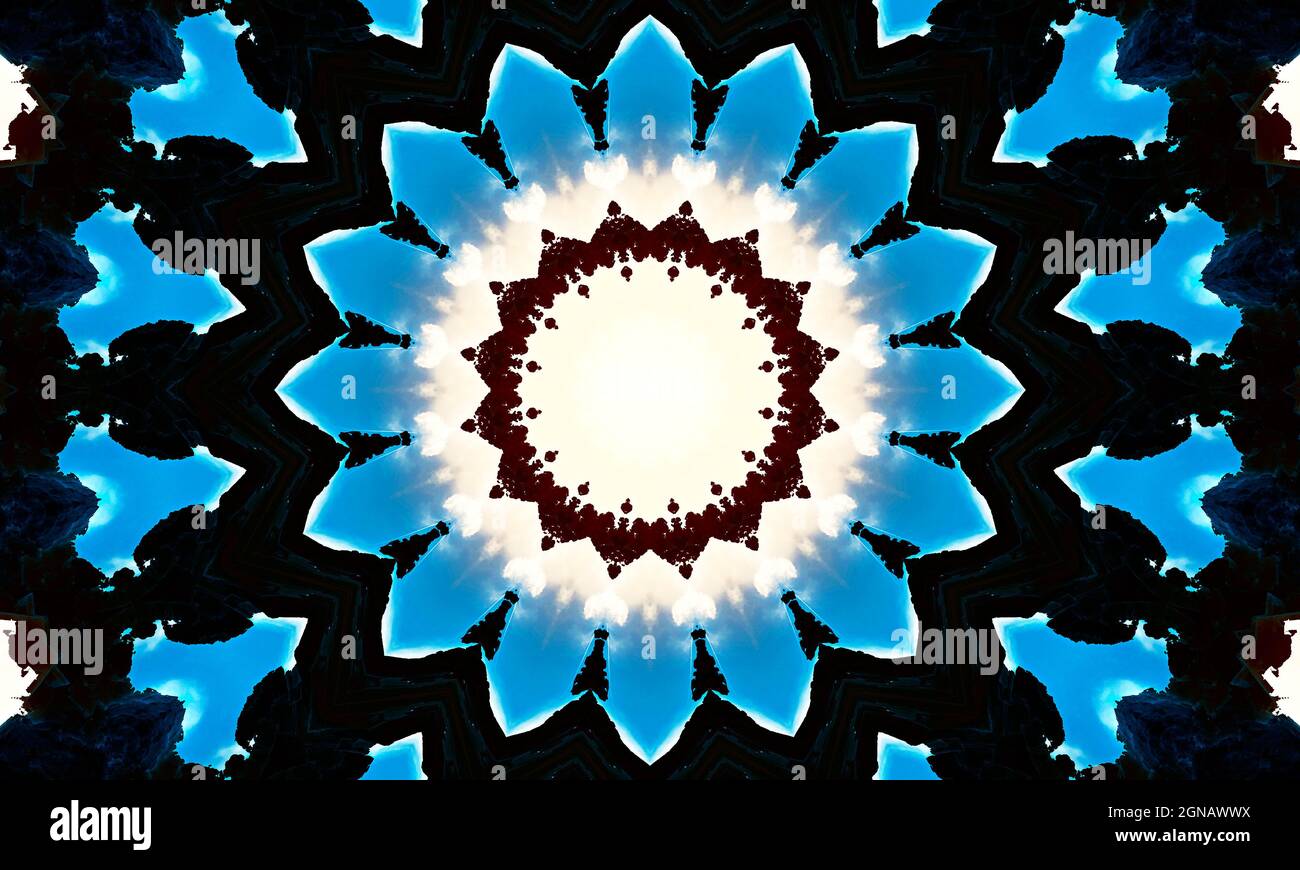 Rorschach inkblot test kaleidoscope. Psycho diagnostic inkblot test ...