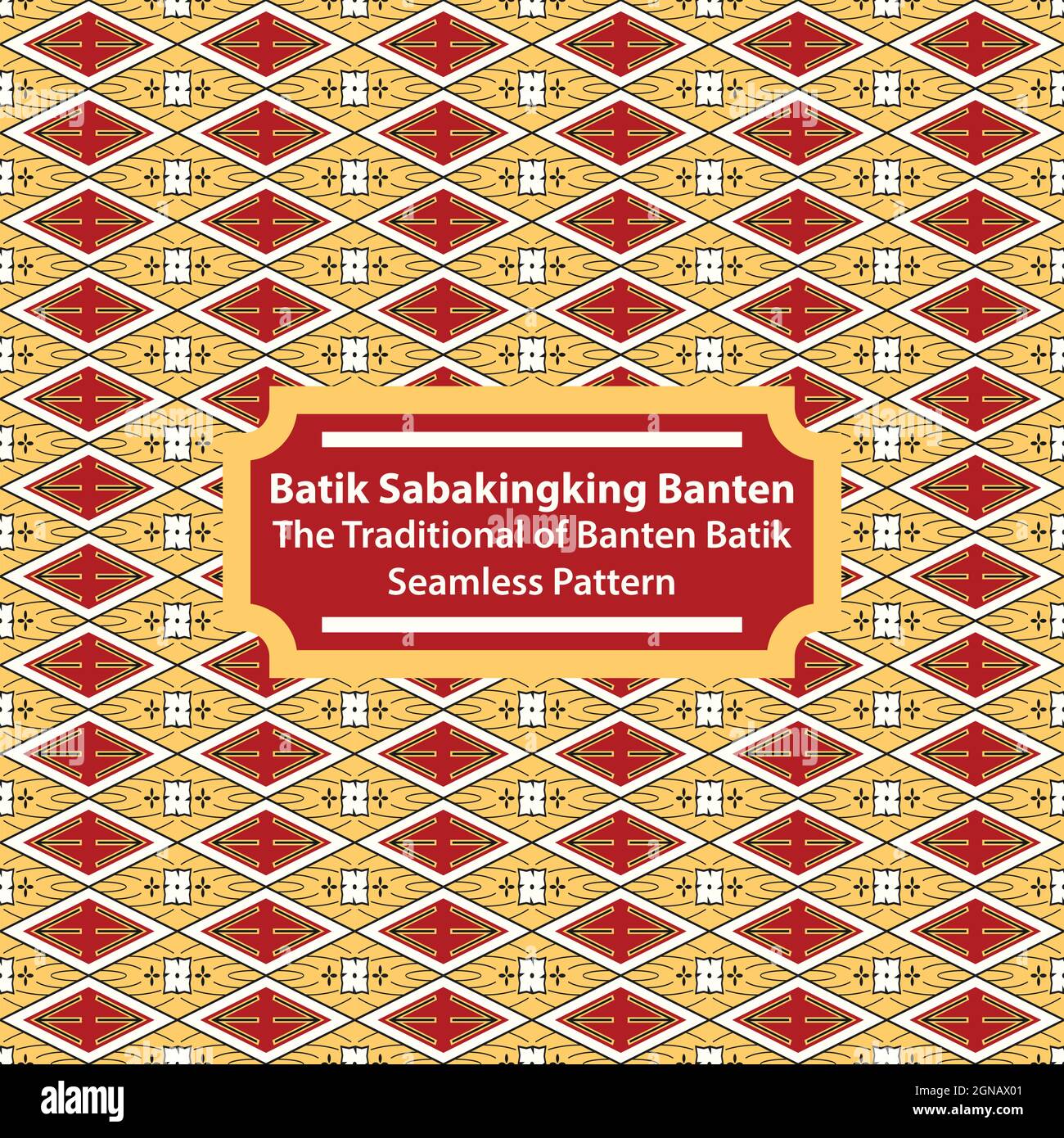 Batik Sabakingking Banten - The Traditional of Banten Batik Seamless ...