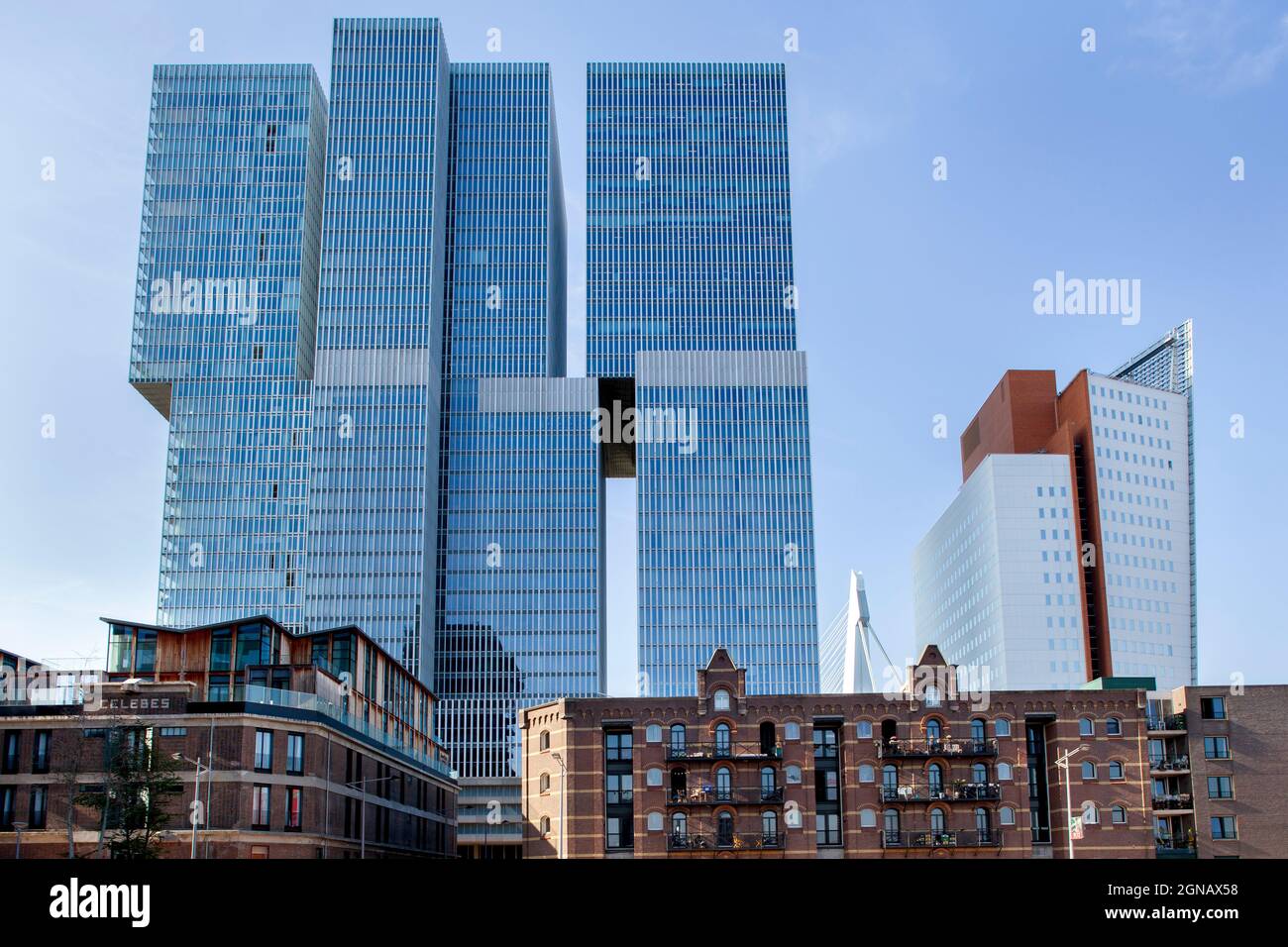Rotterdam, Netherlands – September 22, 2021: Building De Rotterdam by ...