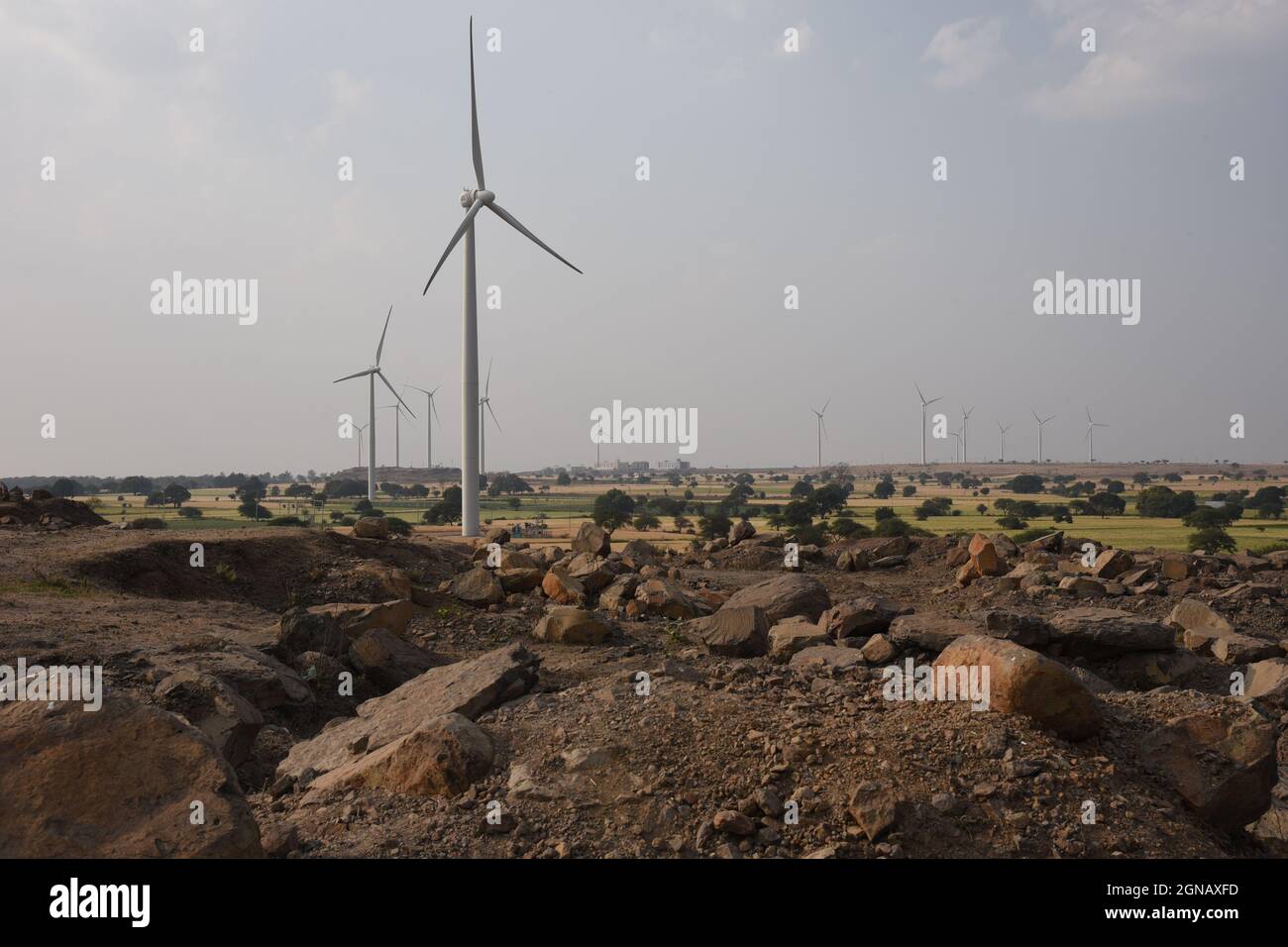 Wind energy is being promoted near Indore, Madhya Pradesh for ...