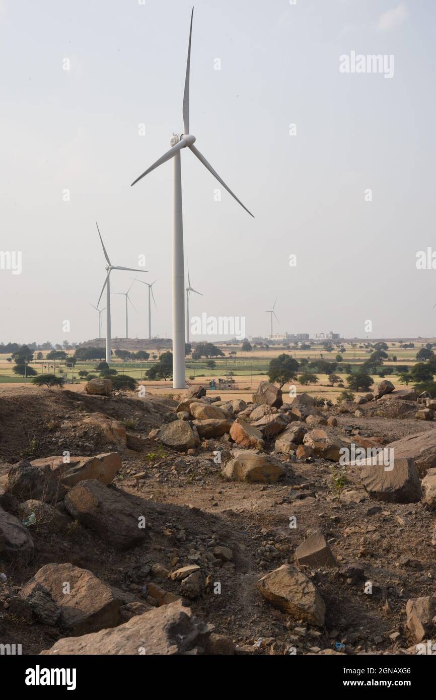 Wind energy is being promoted near Indore, Madhya Pradesh for ...