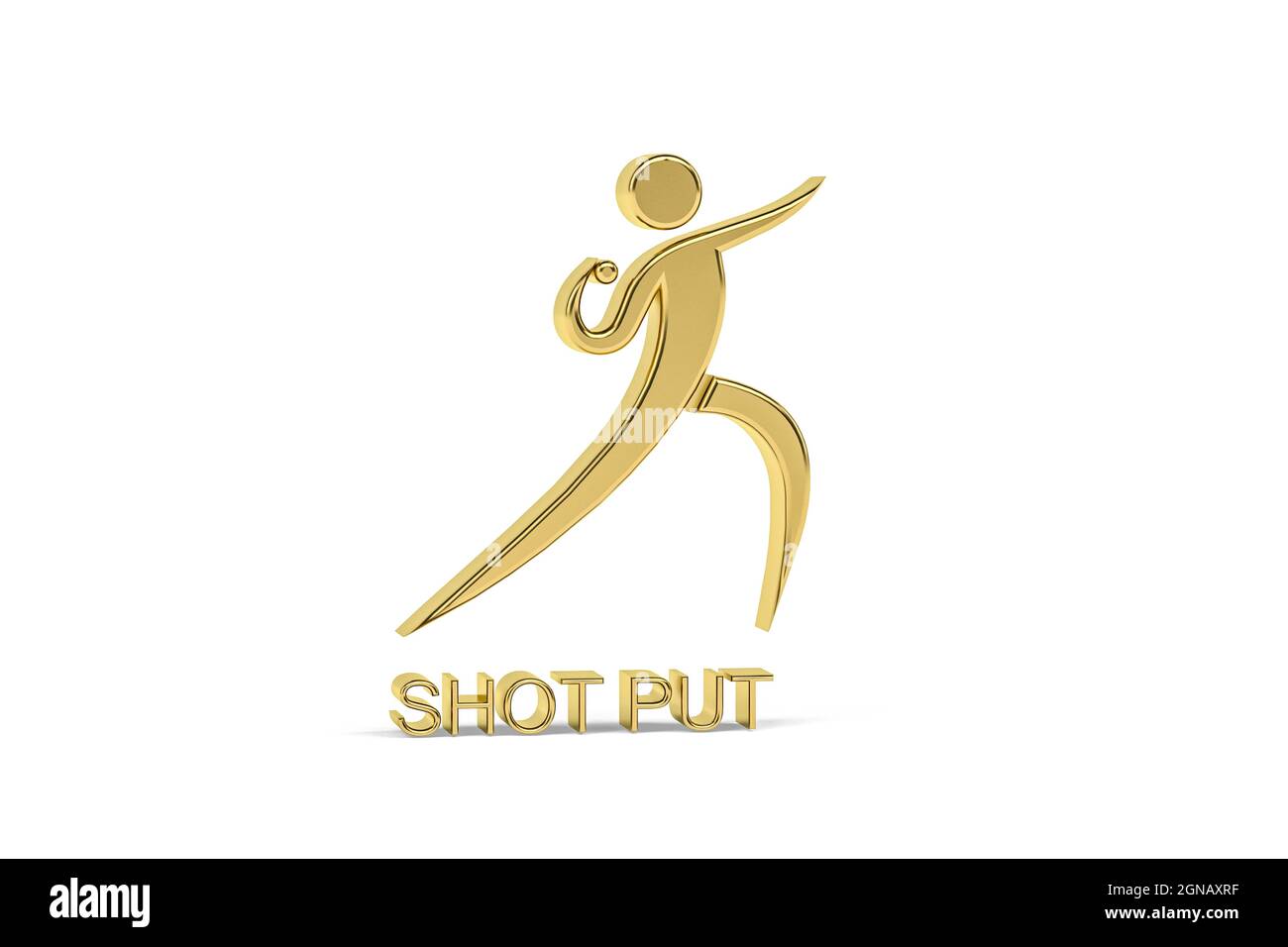 Golden 3d Shot Put Icon Isolated On White Background 3d Render Stock golden-3d-shot-put-icon-isolated-on-white-background-3d-render-stock