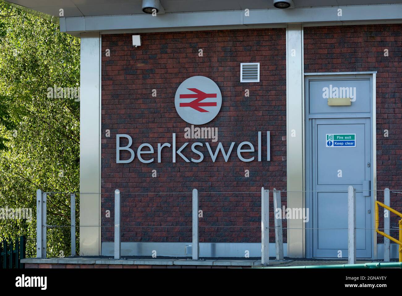 Berkswell railway station, West Midlands, England, UK Stock Photo - Alamy