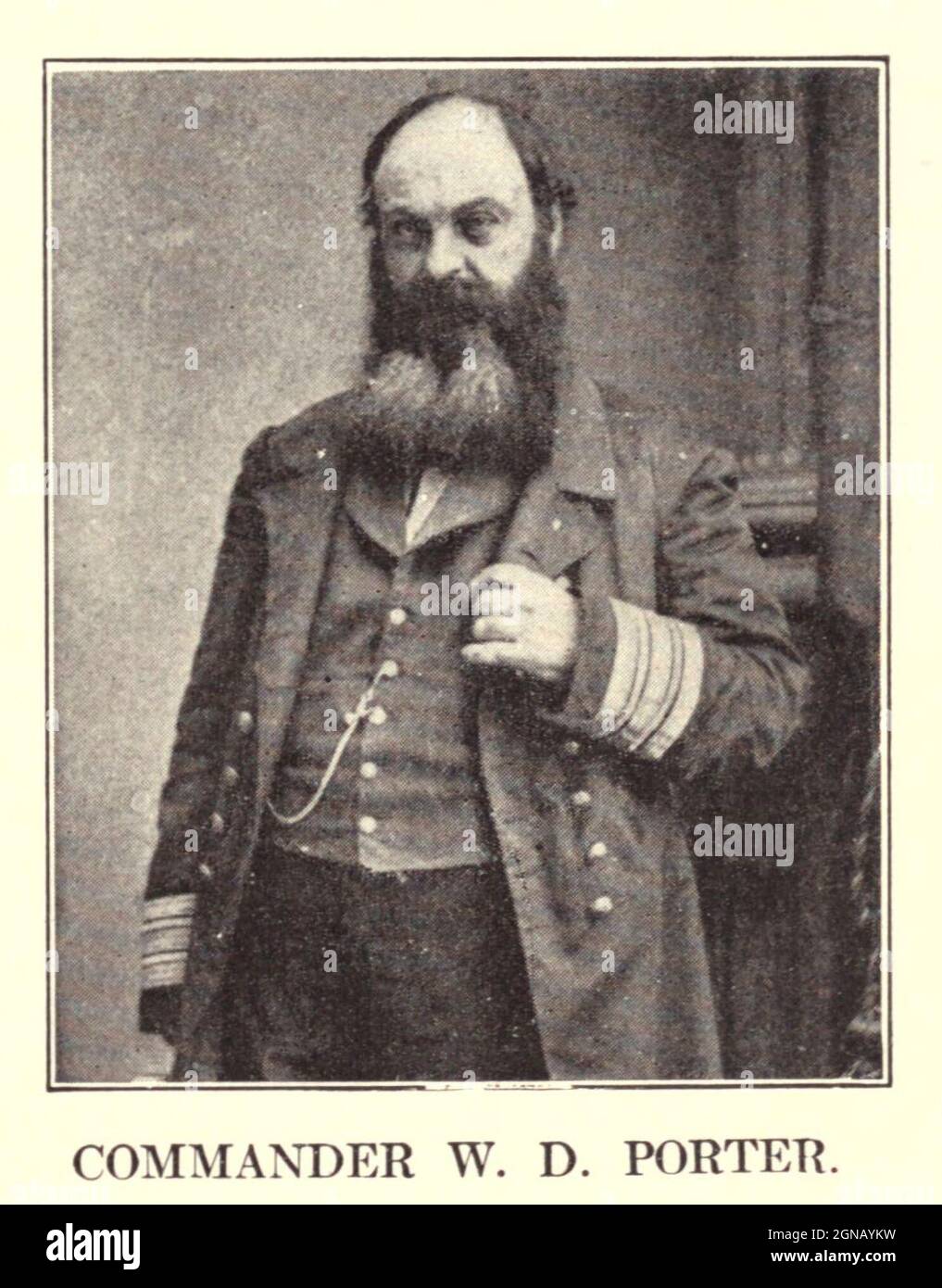 COMMANDER W. D. PORTER from the book ' The Civil war through the camera ...