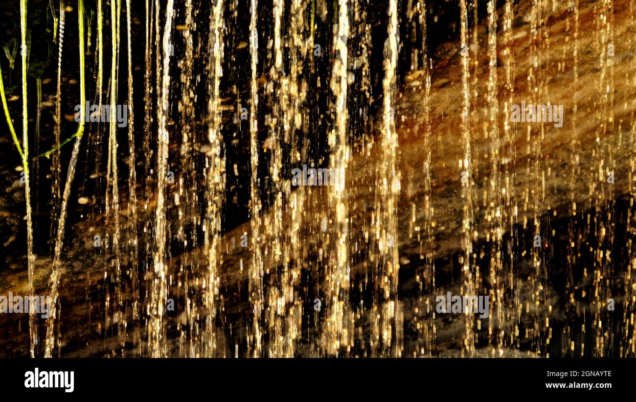 Backlit waterfall hi-res stock photography and images - Alamy
