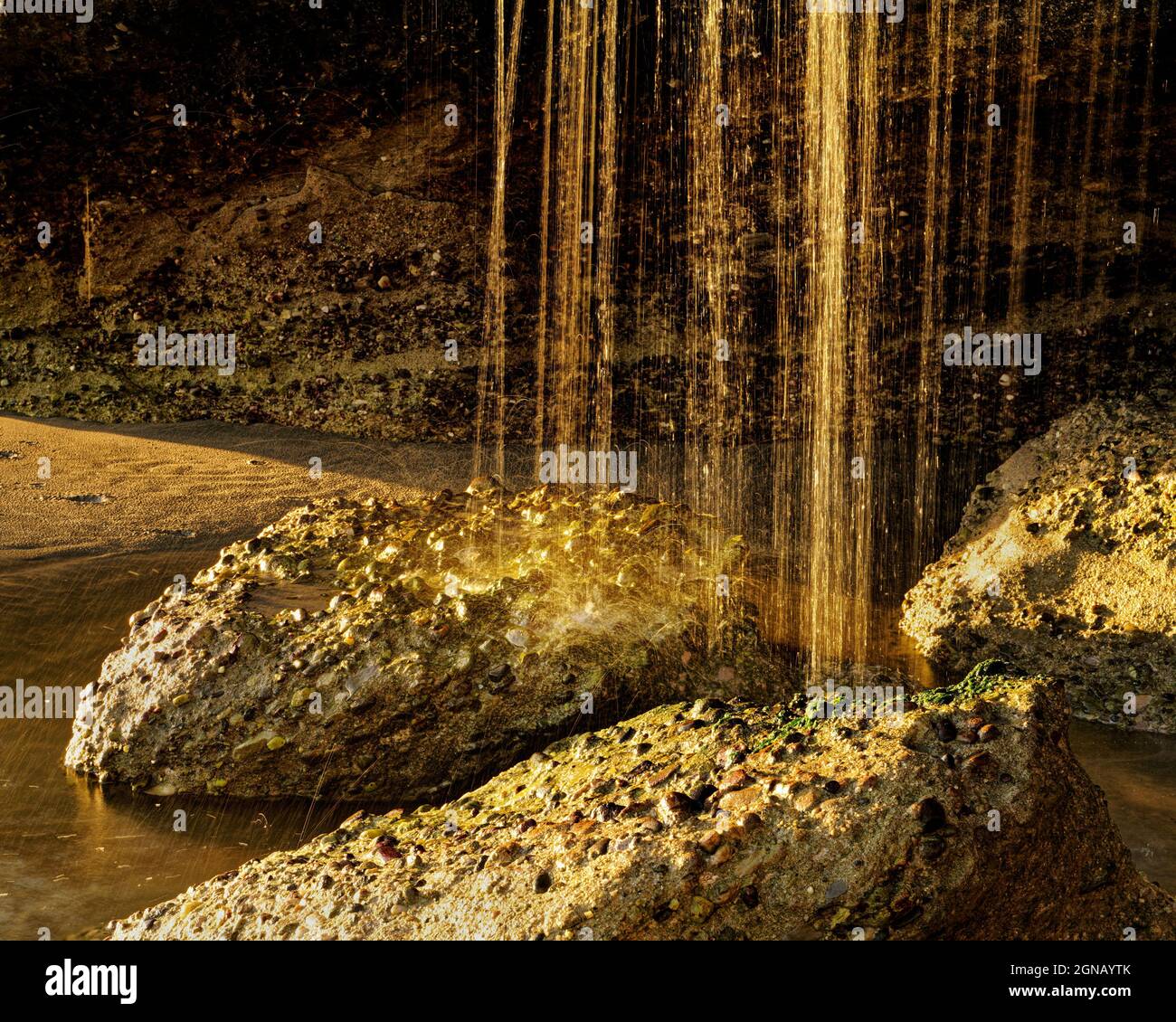 Backlit waterfall hi-res stock photography and images - Alamy