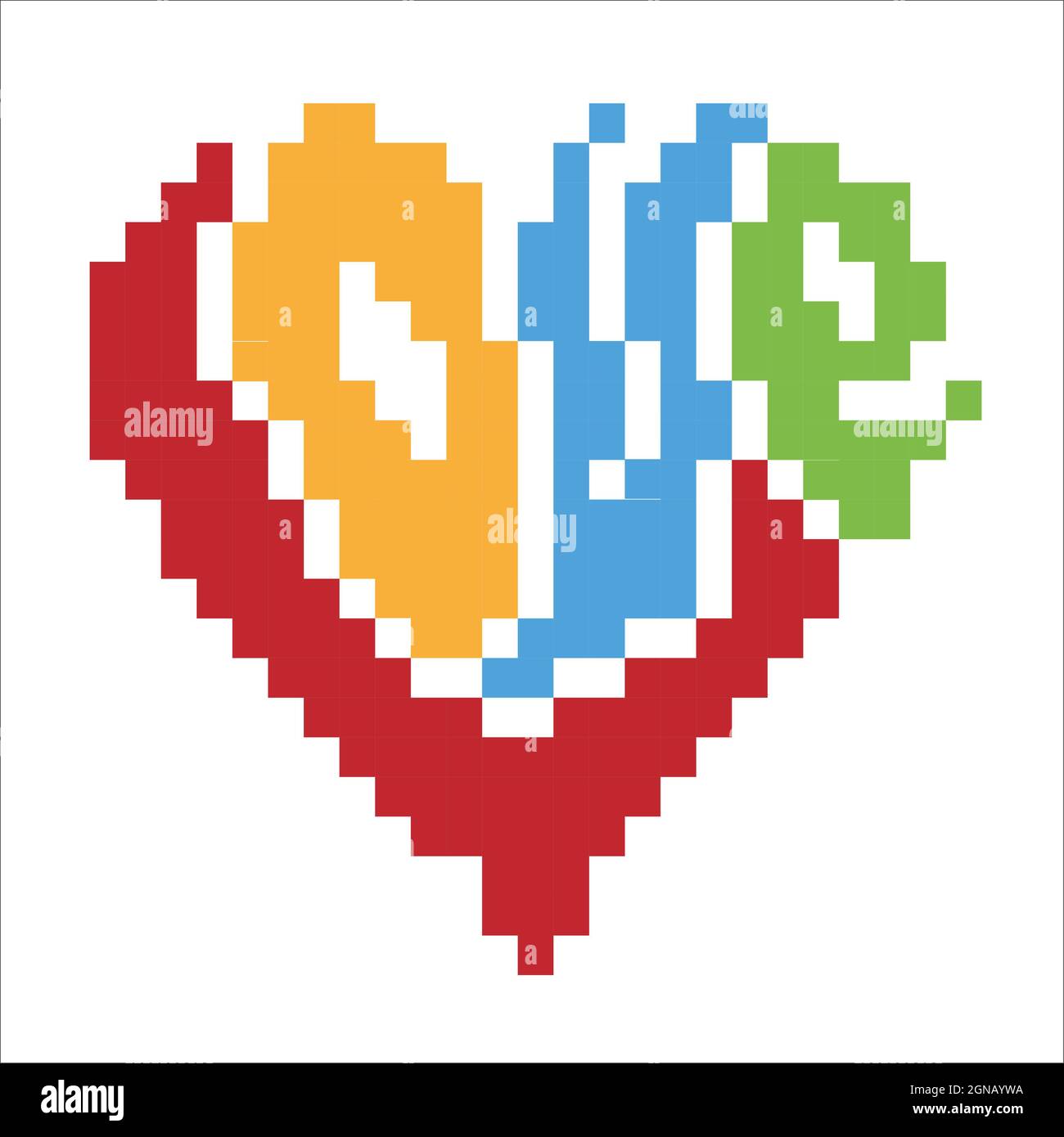 Zelda Heart Container Pixel