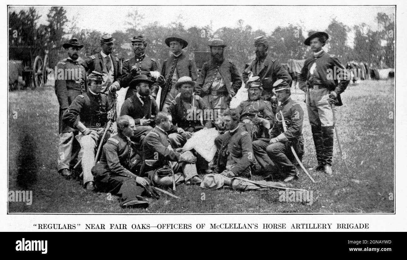George Brinton McClellan's Men from the book ' The Civil war through ...