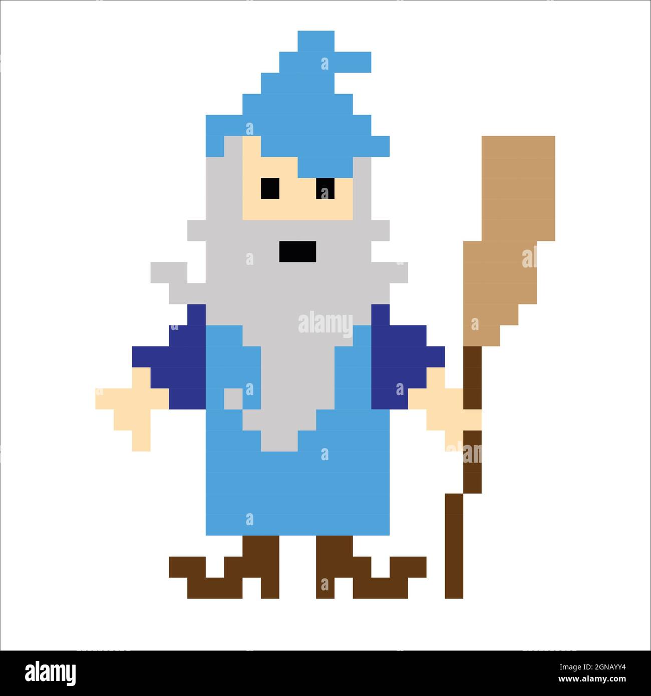Wizard illustration hi-res stock photography and images - Alamy