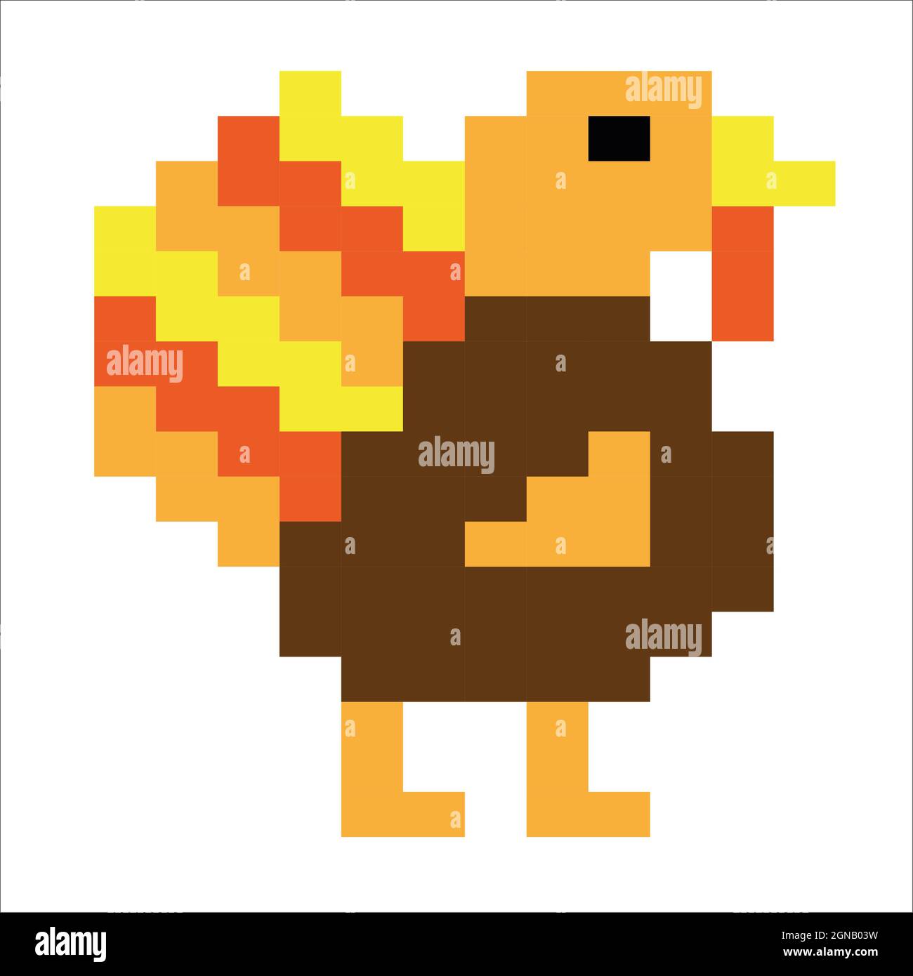 Happy thanksgiving cartoon turkey hi-res stock photography and images ...