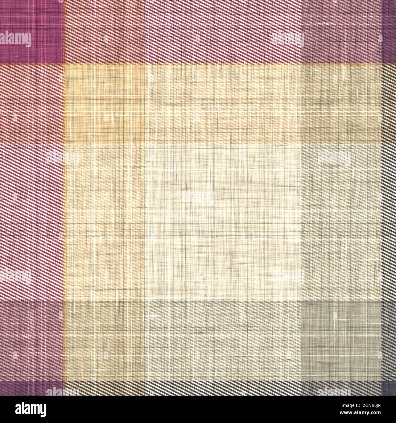 Knit wool plaid background pattern. Traditional warm checkered handmade ...