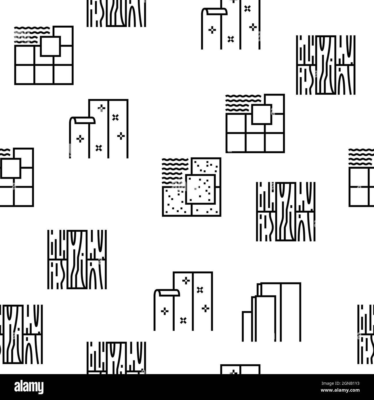 Floor Installation Vector Seamless Pattern Stock Vector Image & Art - Alamy