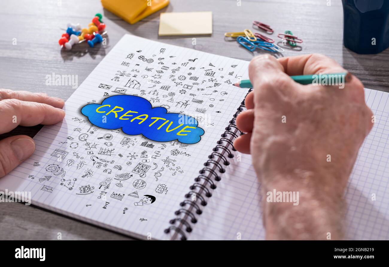 Notepad doodles hi-res stock photography and images - Alamy