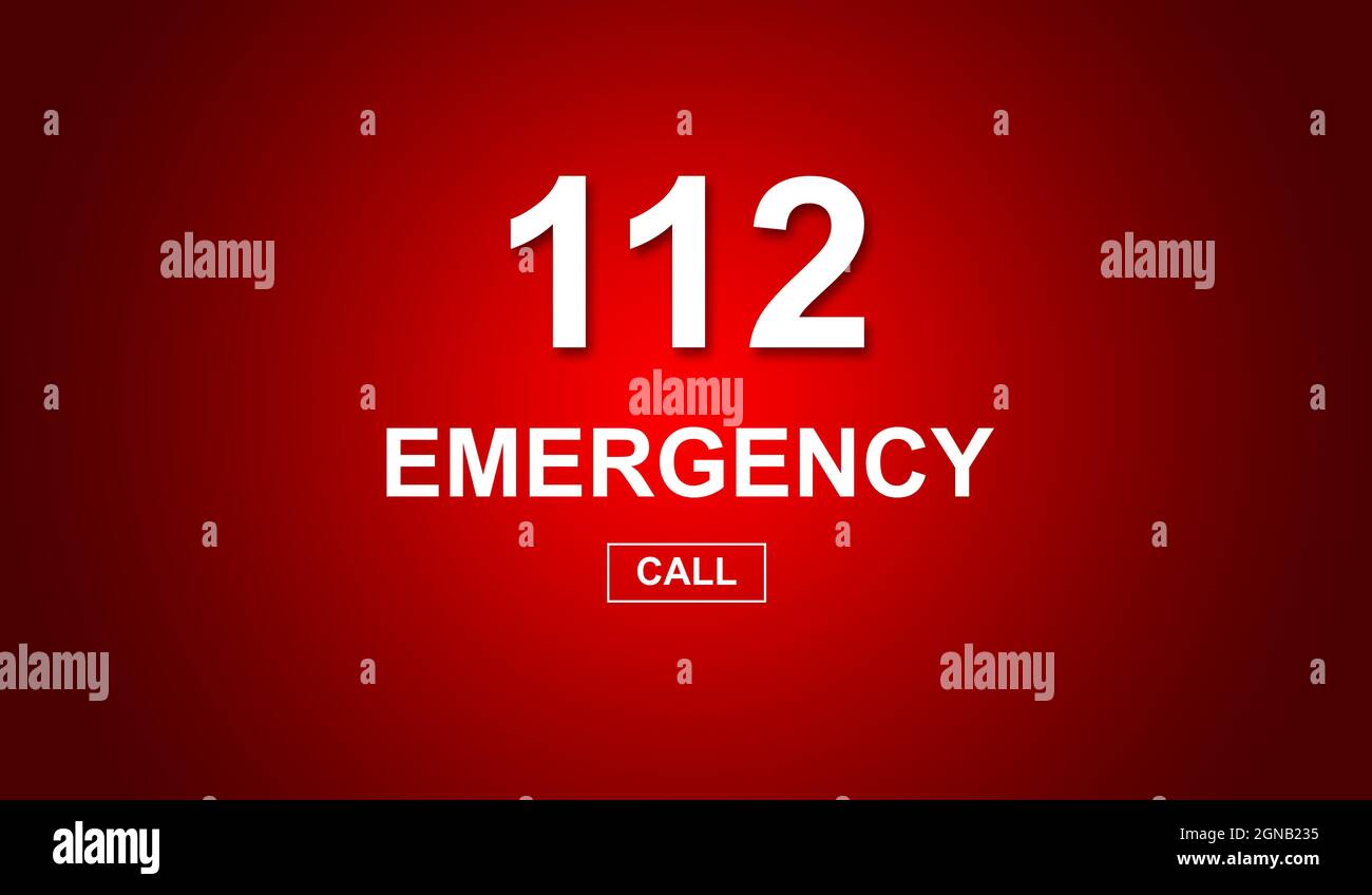 Red emergency police sos hi-res stock photography and images - Alamy