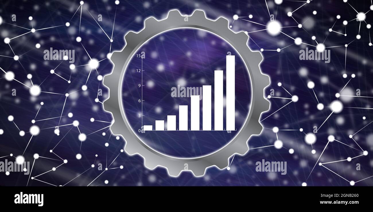 Illustration of a financial growth concept Stock Photo - Alamy