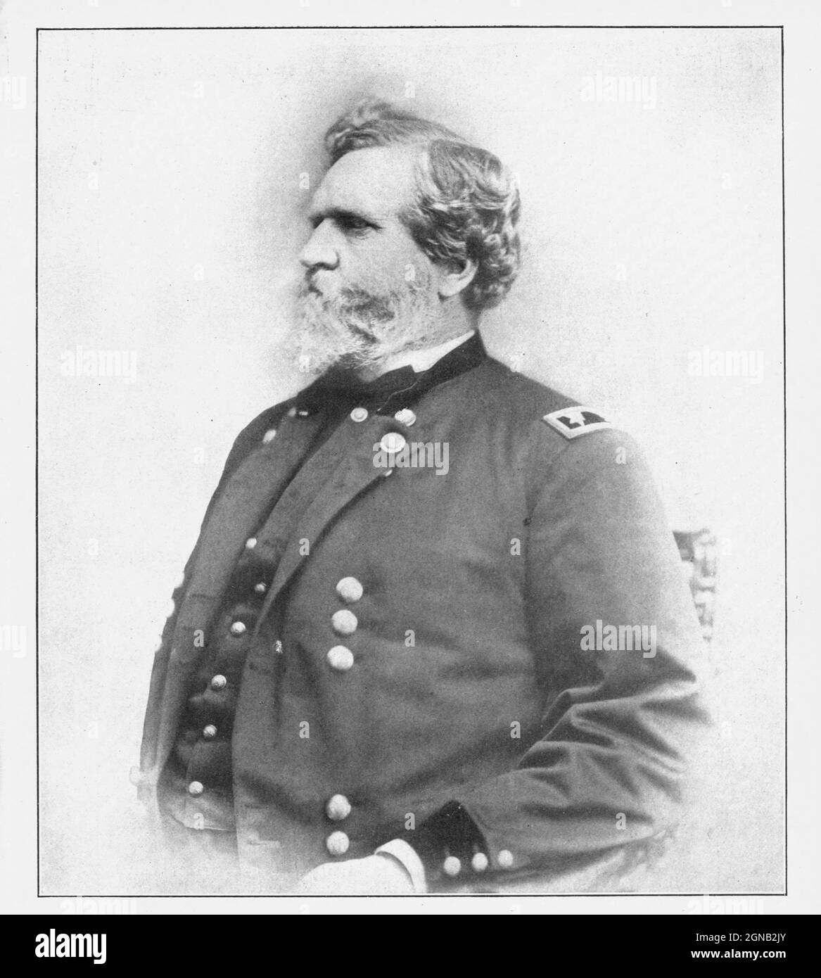 Major-General George Henry Thomas Virginia-born soldier loyal to the L ...