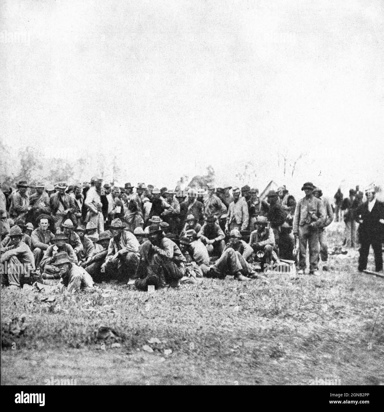 Confederate Soldiers In The Civil War In Color