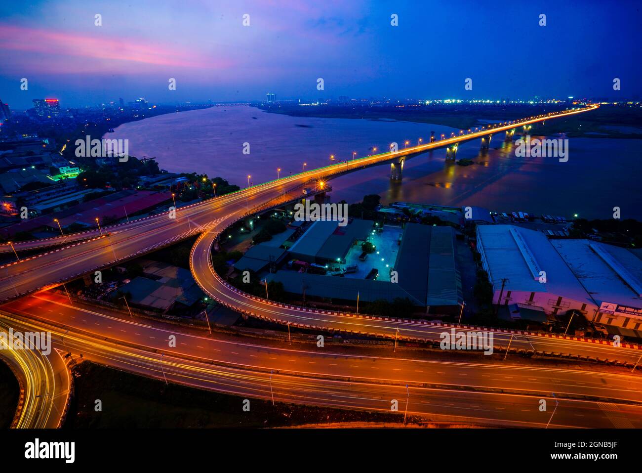Nice cityscape in Ha Noi capital northern Vietnam Stock Photo - Alamy
