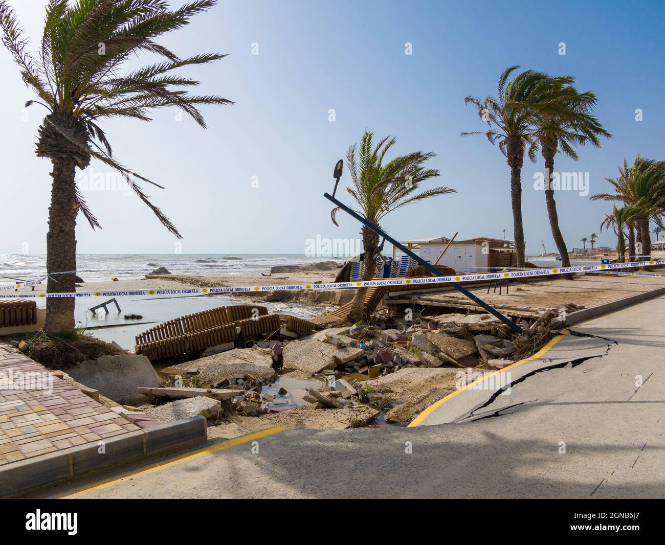 Severe coastal erosion hi-res stock photography and images - Alamy