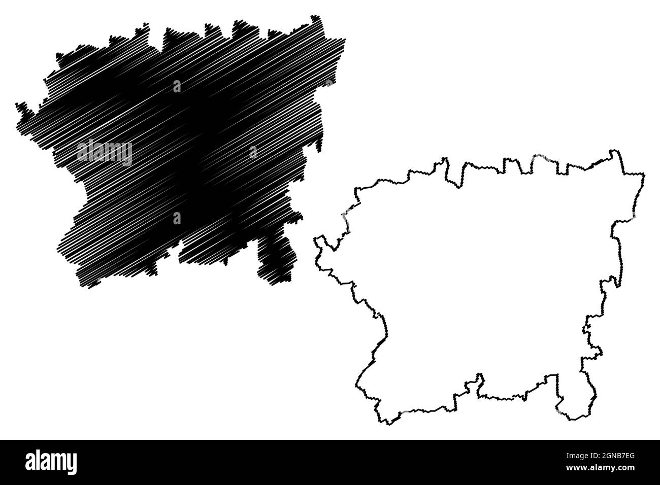 Dharwad district (Karnataka State, Republic of India, Belgaum division ...