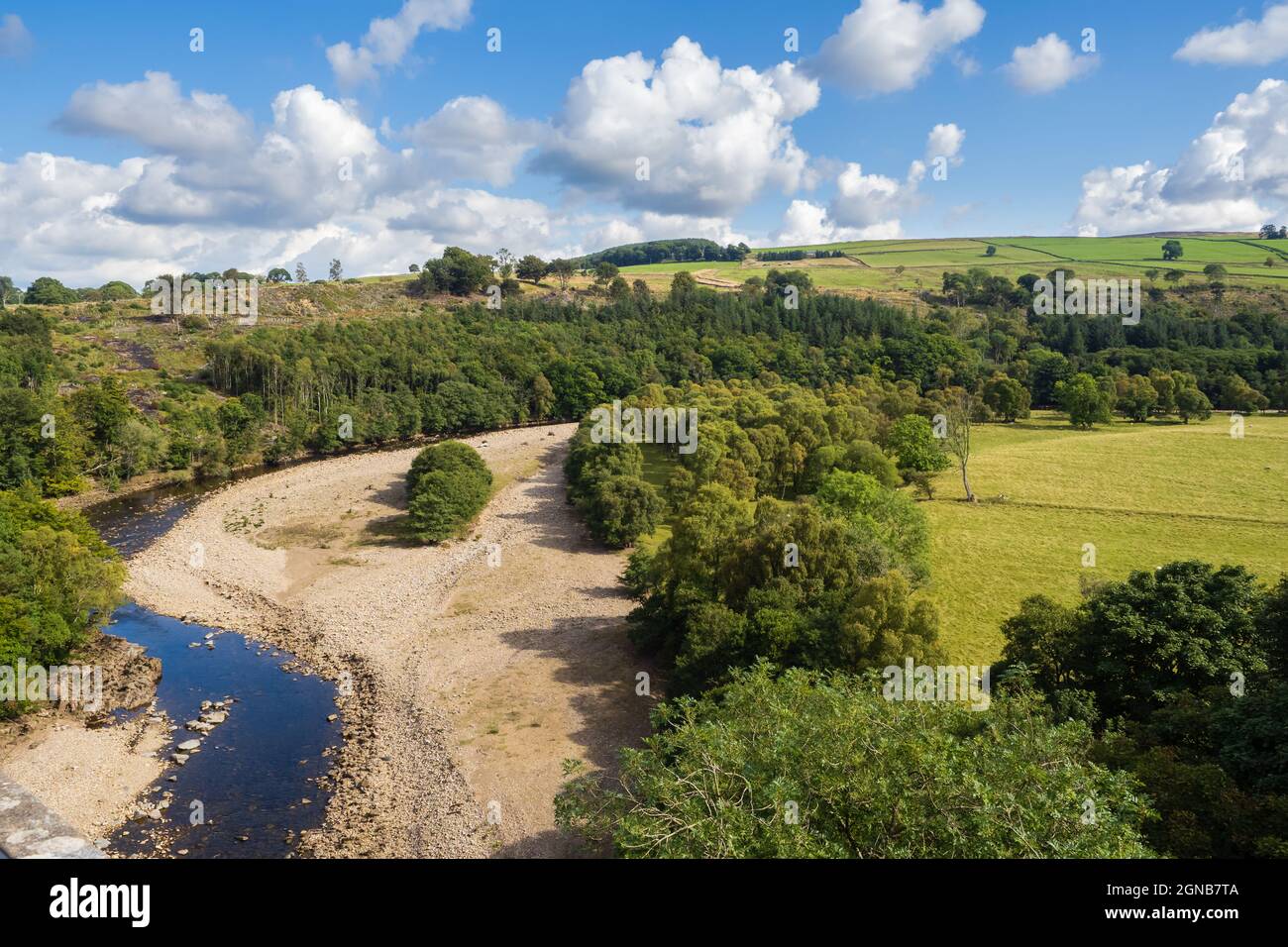 The River Tyne and its catchment. The Tyne catchment is made up of huge ...