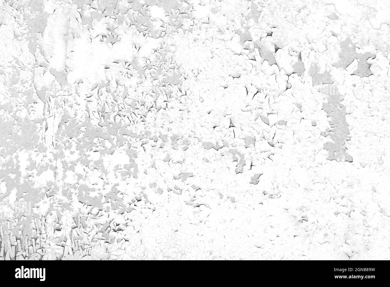 Old wall with damaged paint background. Grunge contrast black and white ...