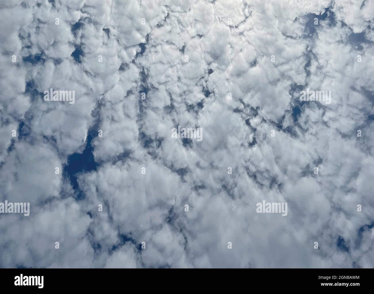 Cumulus clouds dramatic Stock Vector Images - Alamy