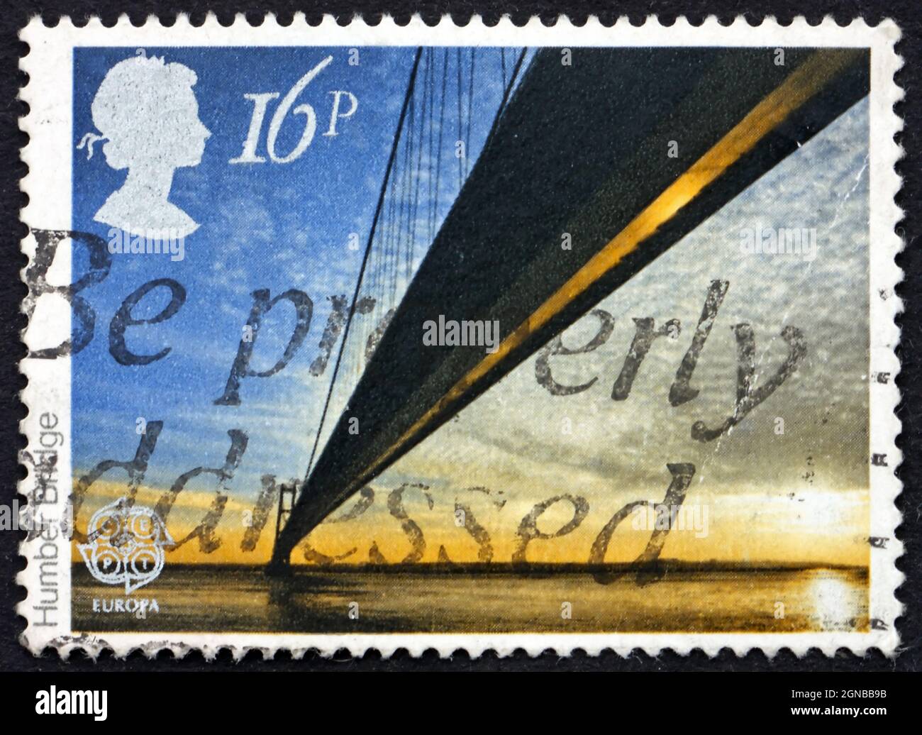 GREAT BRITAIN - CIRCA 1983: a stamp printed in Great Britain shows ...