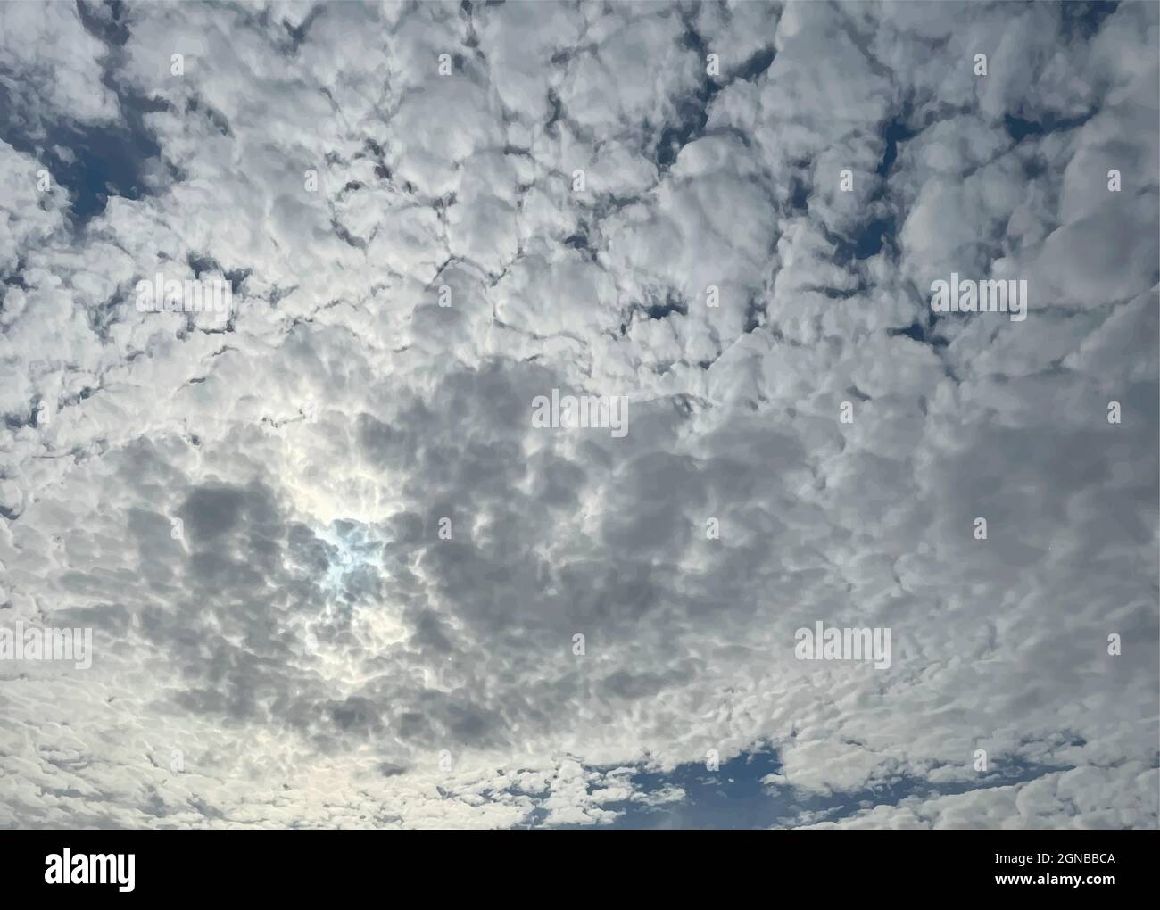 Cumulus clouds dramatic Stock Vector Images - Alamy