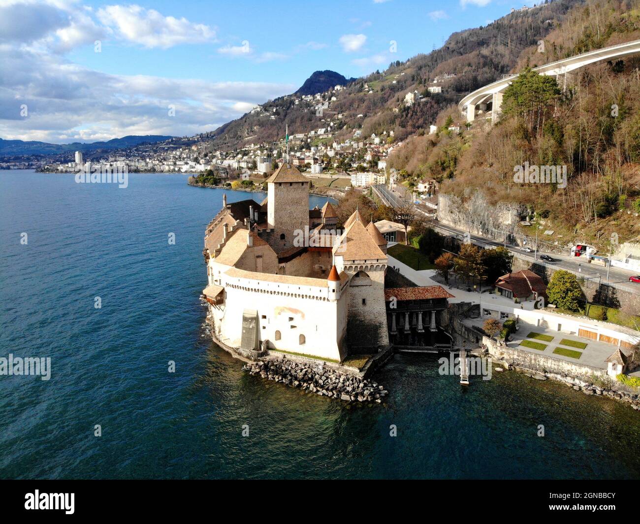 Château de Chillon Stock Photo - Alamy