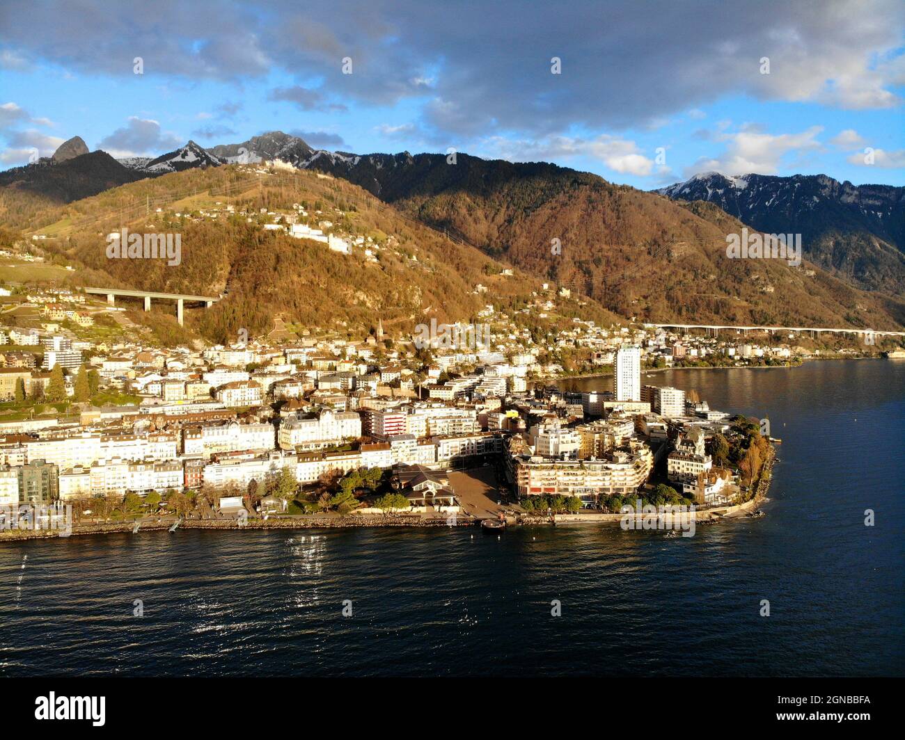 Montreux palace hi-res stock photography and images - Alamy
