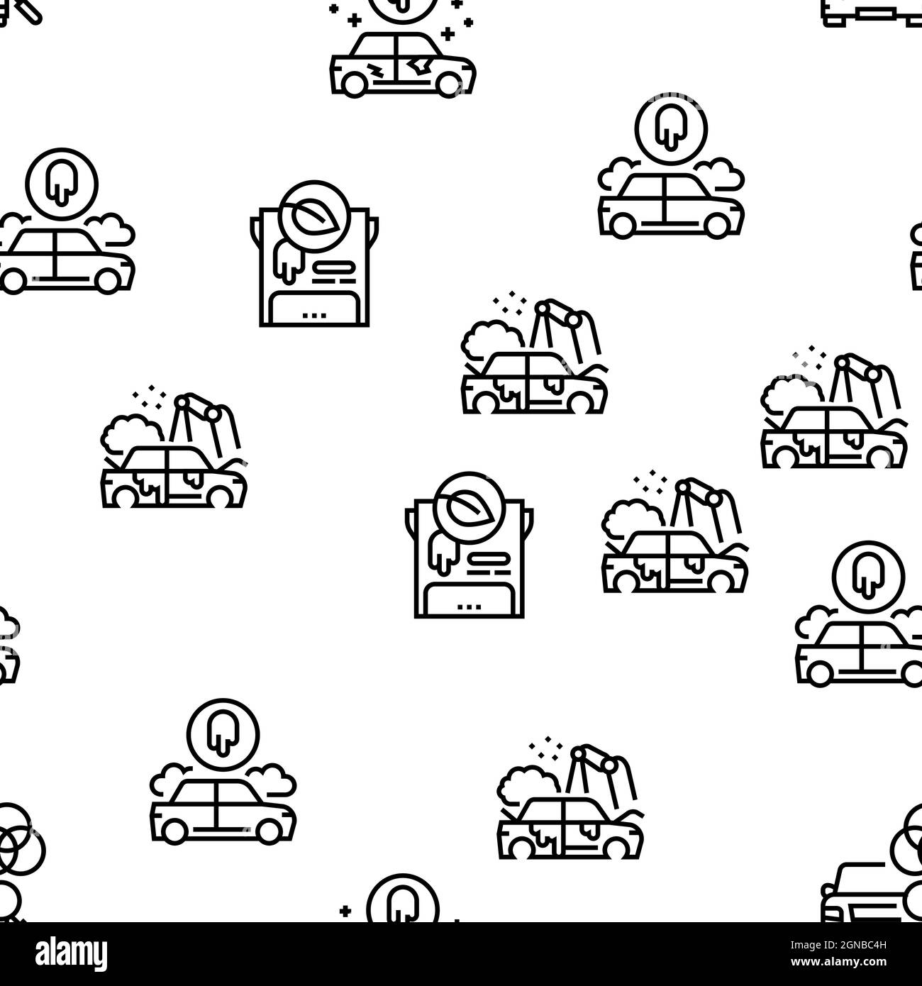 Service truck body Black and White Stock Photos & Images - Alamy