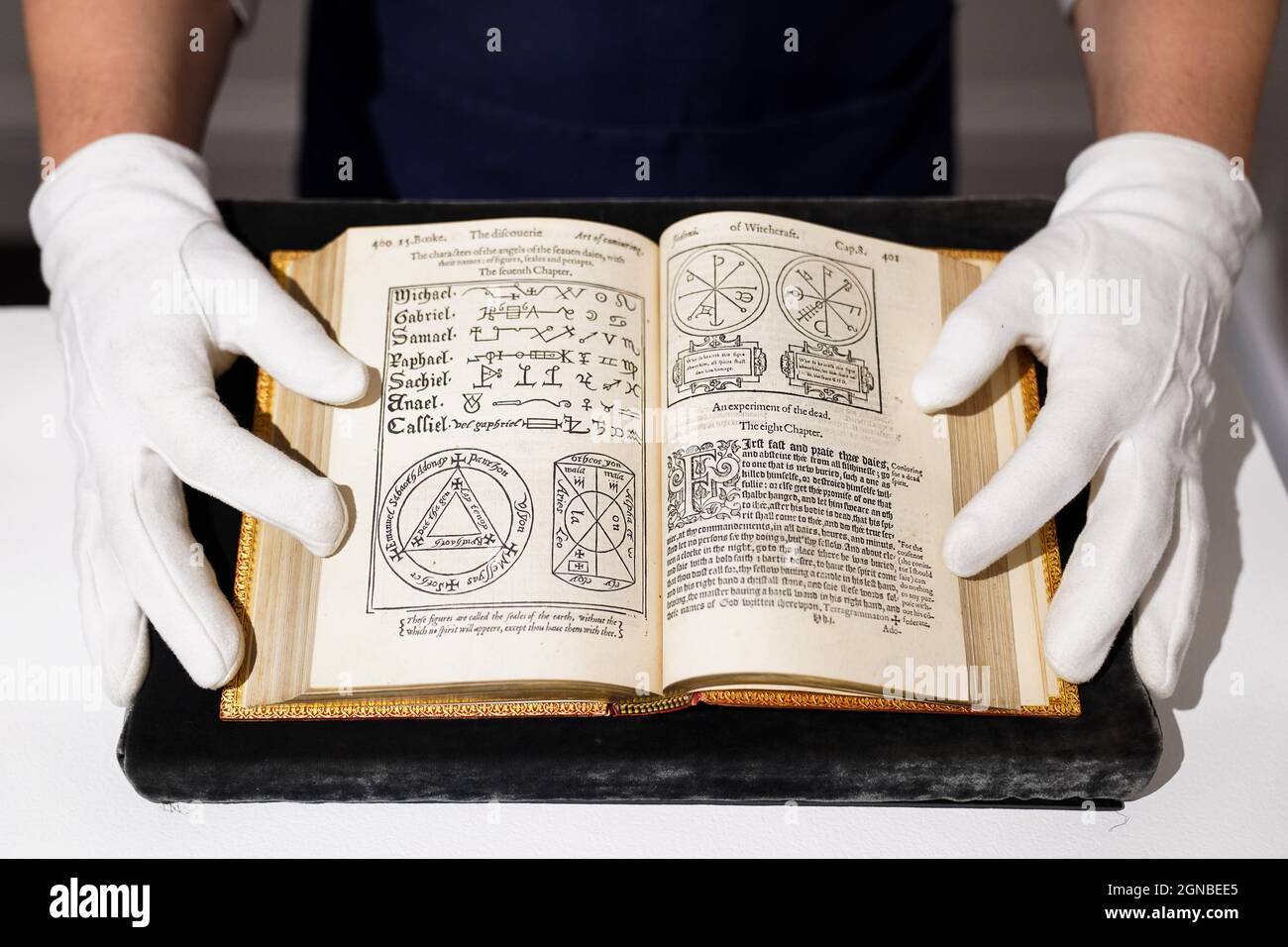 The Discoverie of Witchcraft by Reginald Scott, the 1584 first edition ...