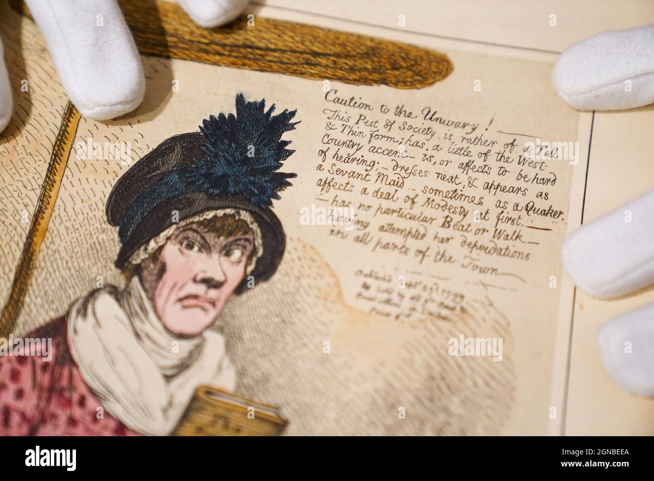 Detail from the book Remarkable Characters (1758-1837), part of a ...