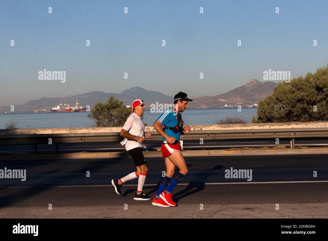 Athens, Greece. 24th Sep, 2021. Athletes compete during the 39th ...