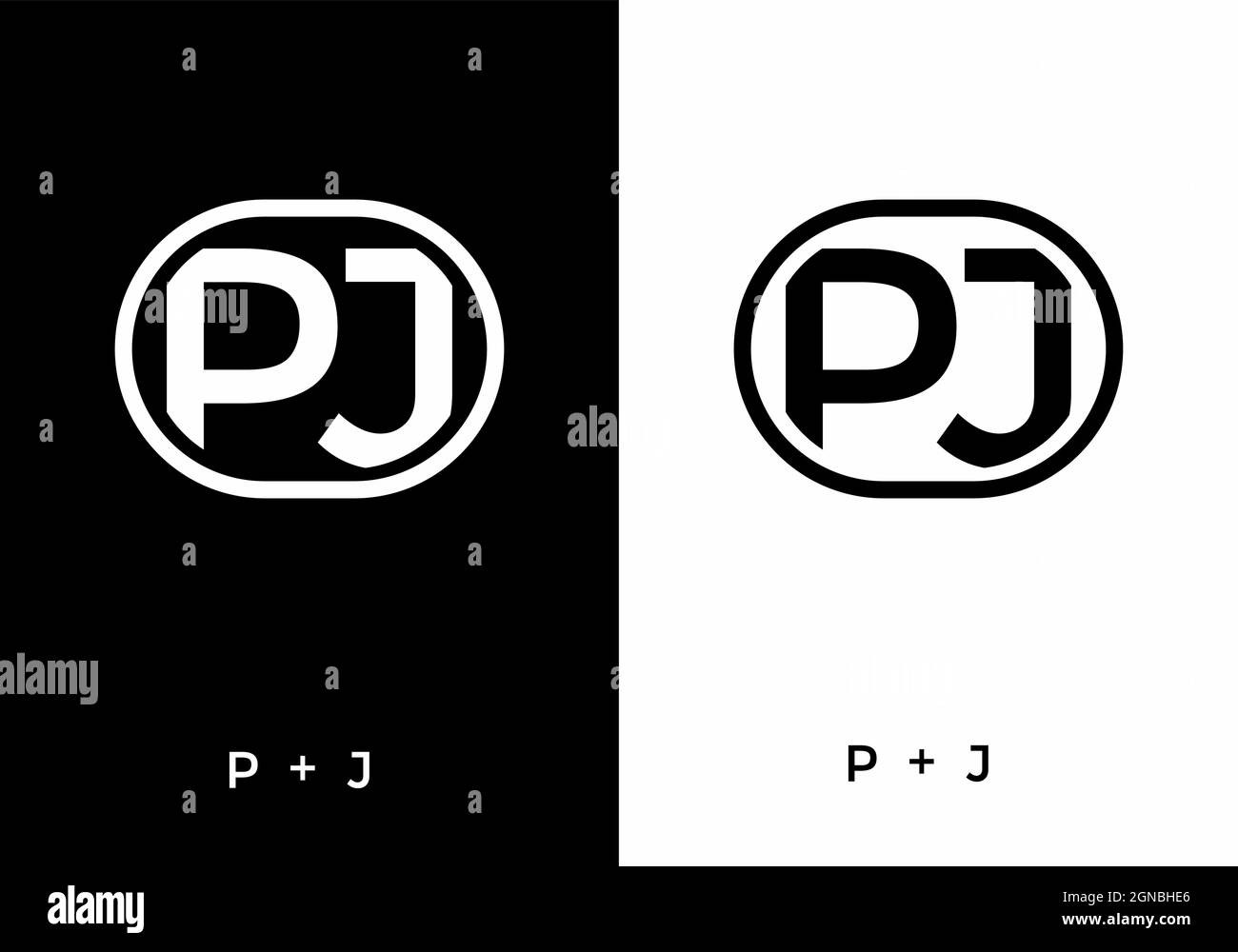 Pj initial hi-res stock photography and images - Alamy