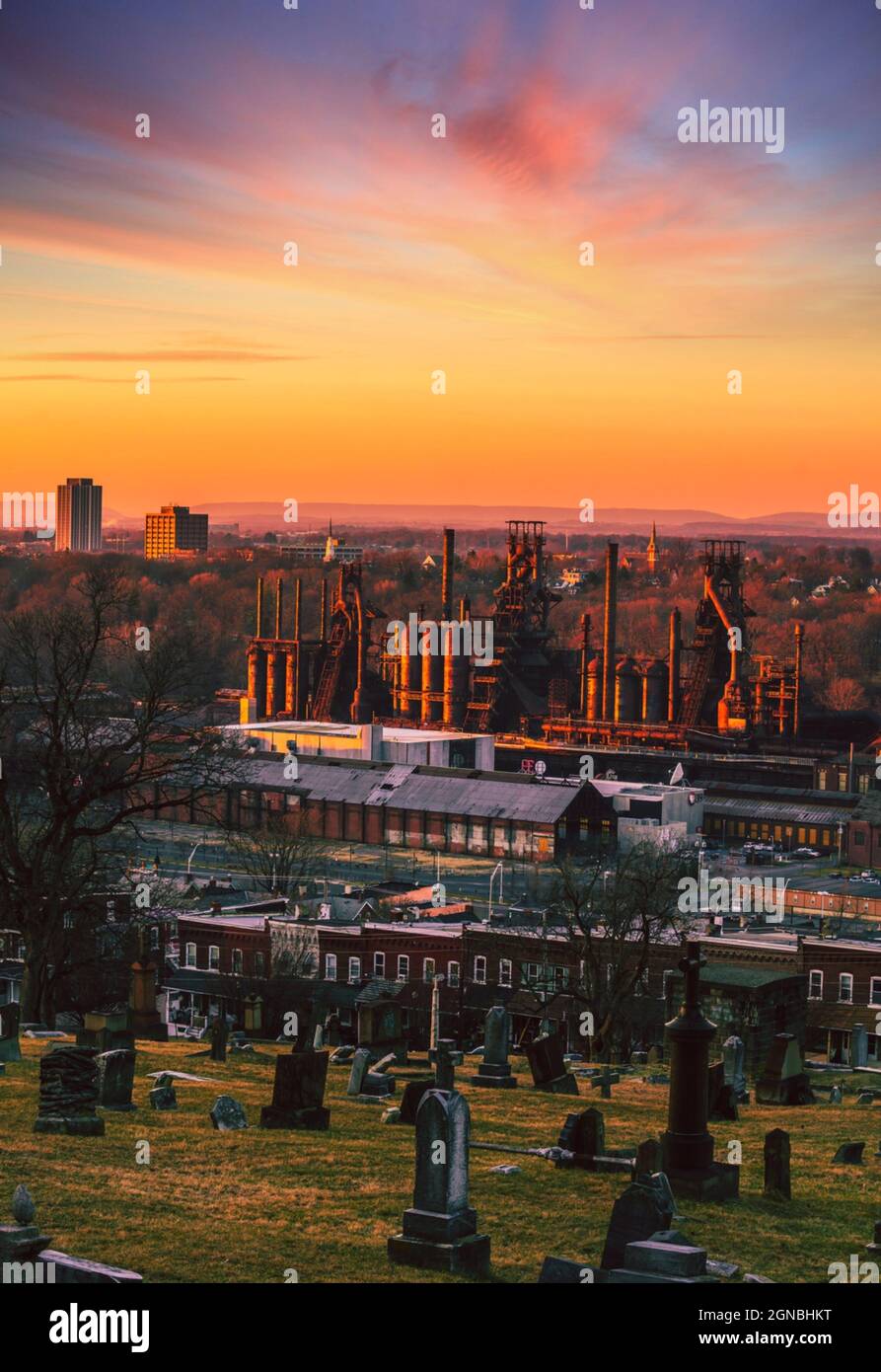 Bethlehem landscape sunset hi-res stock photography and images - Alamy