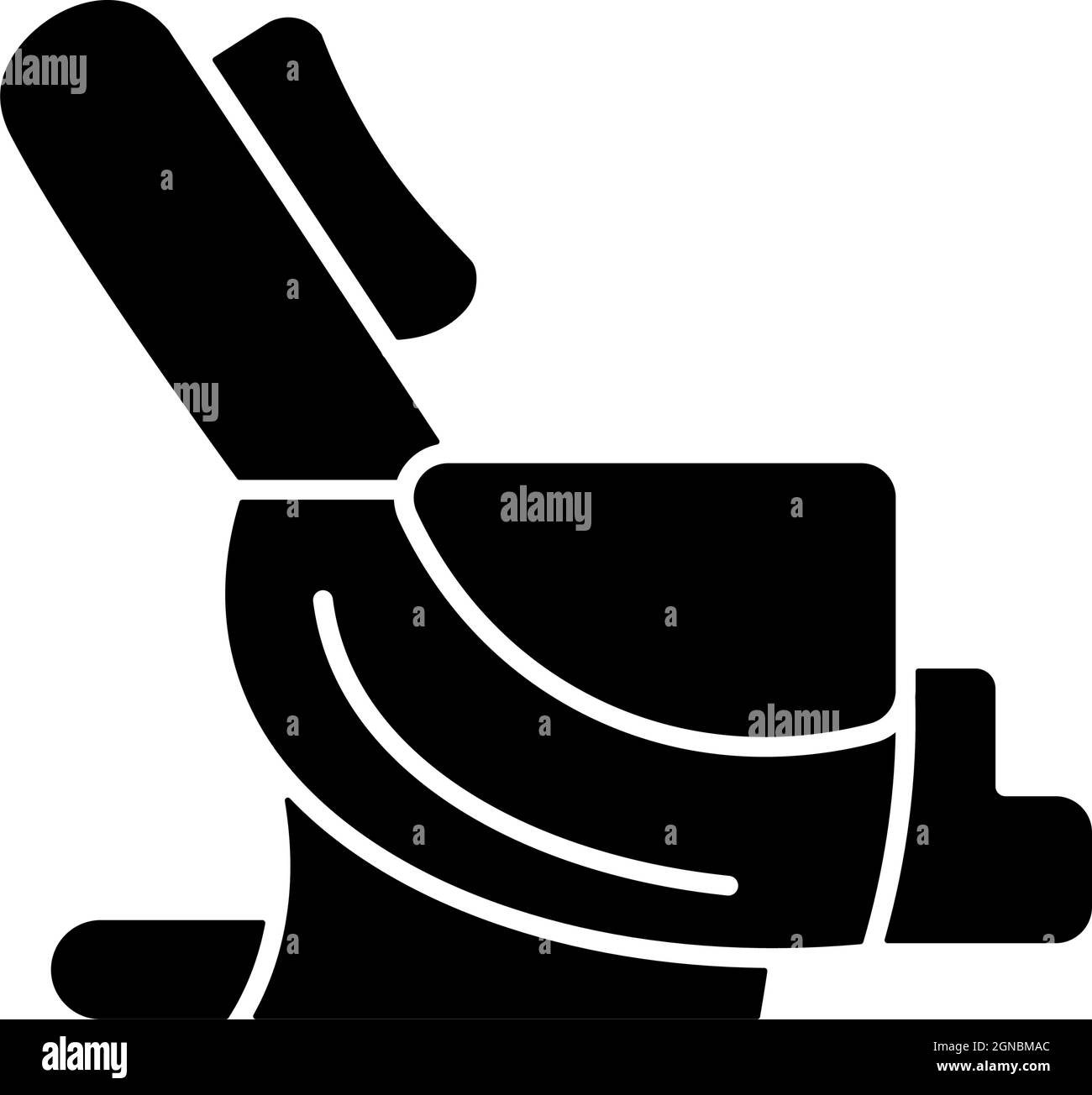 Beauty salon armchair icon Cut Out Stock Images & Pictures - Alamy