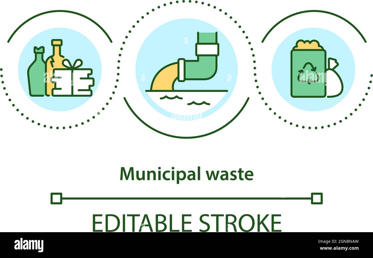 Municipal waste collection Cut Out Stock Images & Pictures - Alamy