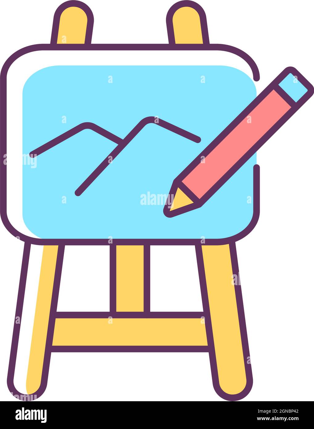 Art RGB color icon Stock Vector Image & Art - Alamy