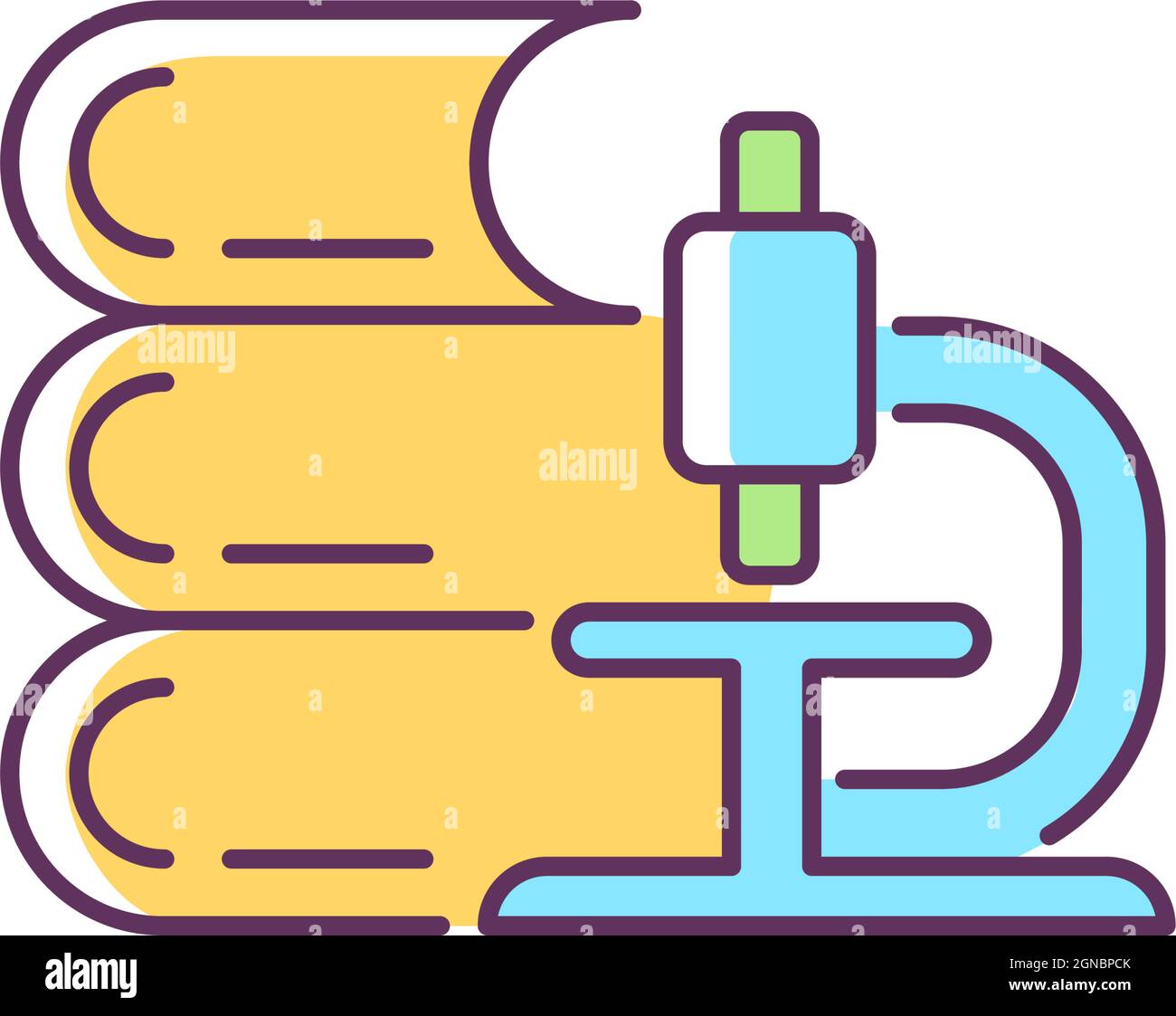 Science RGB color icon Stock Vector Image & Art - Alamy