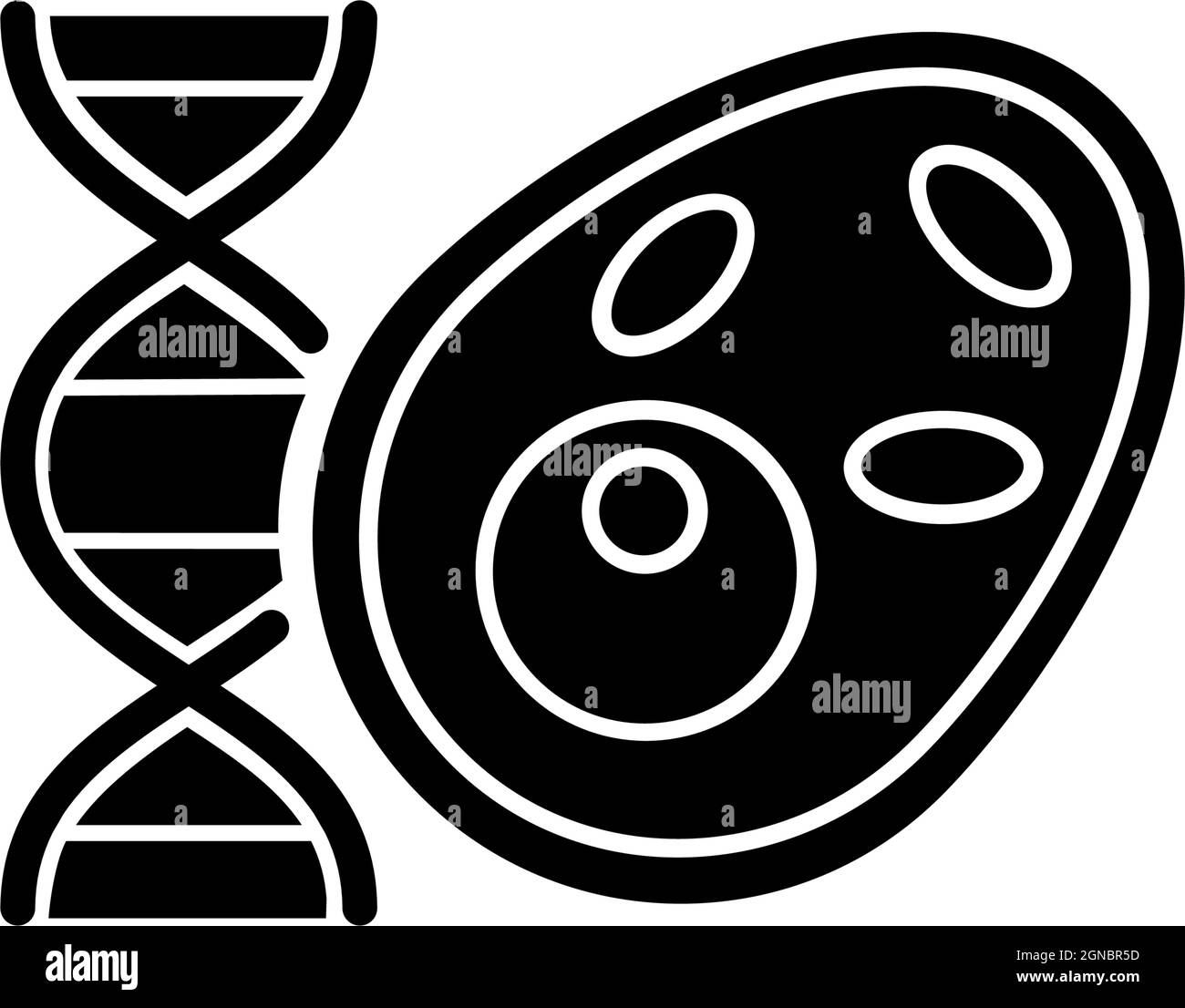 Biology black glyph icon Stock Vector Image & Art - Alamy